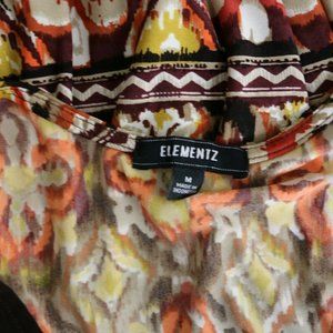 Elementz | Tops | Elementz Womens Blouse Short Sleeve Layered Beaded ...